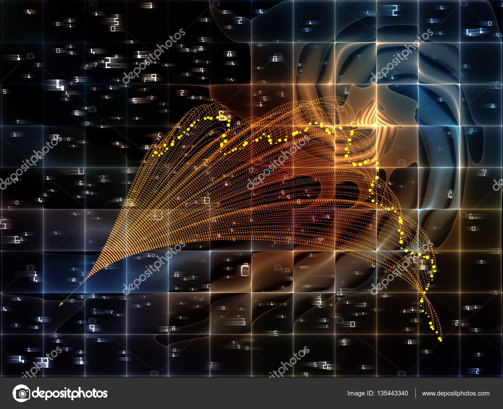 Visualization of Technology Links Stock Photo by ©agsandrew 135443340