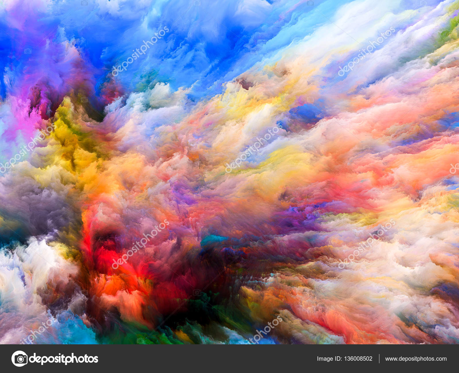 Color Explosion background Stock Photo by ©agsandrew 136008502