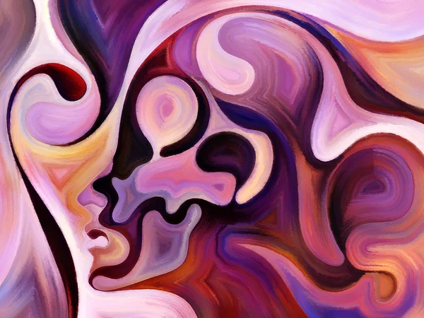 Dance of Inner Paint — Stock Photo © agsandrew #57055423