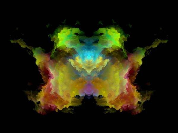 Color Rorschach Test Pattern Stock Photo by ©agsandrew 136008822