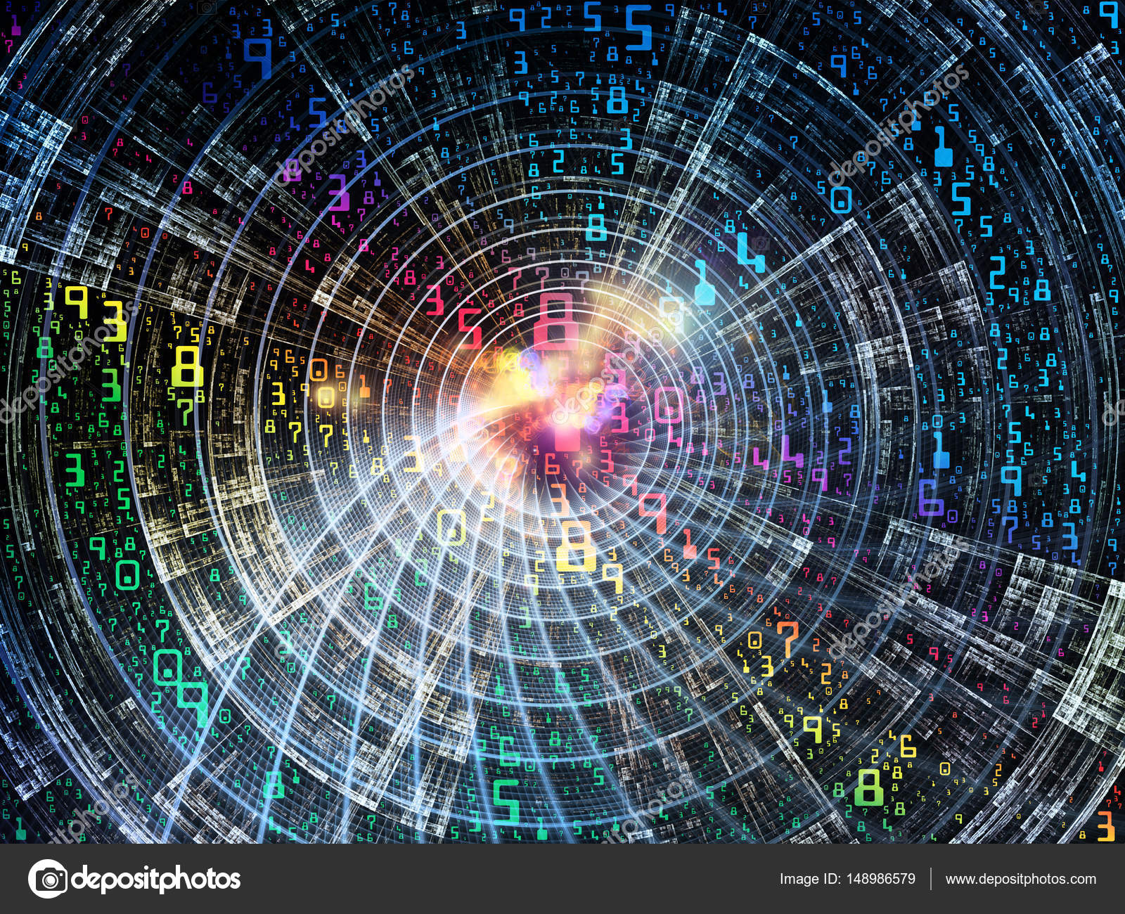 Computing Digital World Stock Photo by ©agsandrew 148986579