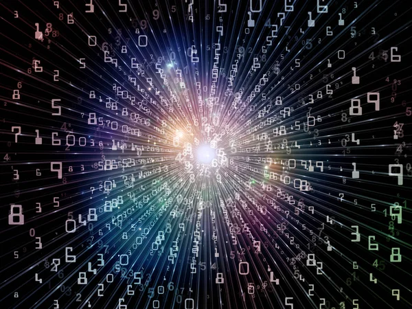 Evolving Integers background - Stock Image - Everypixel