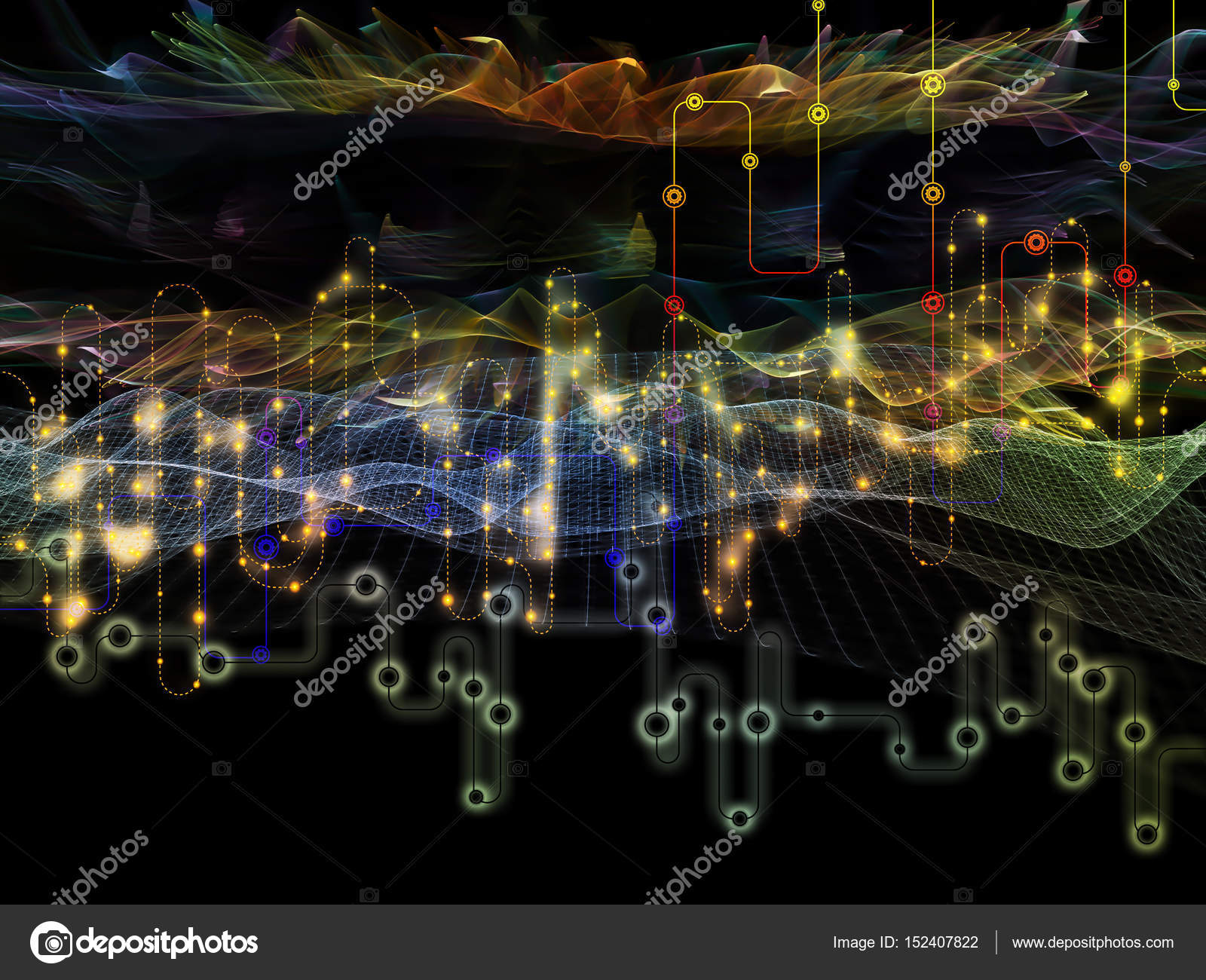 Future of Data Transfers Stock Photo by ©agsandrew 152407822
