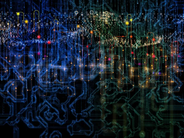 Energy of Data Flow - Stock Image - Everypixel