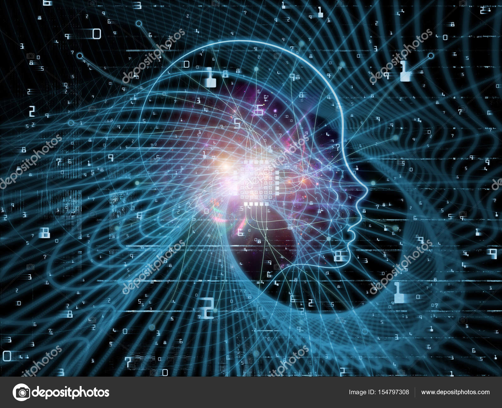 Paradigm of Machine Consciousness Stock Photo by ©agsandrew 154797308