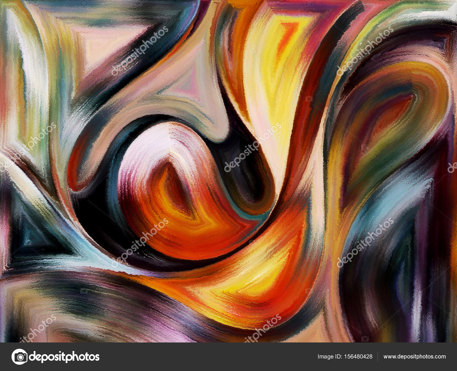 Acceleration of Paint — Stock Photo © agsandrew #156480428