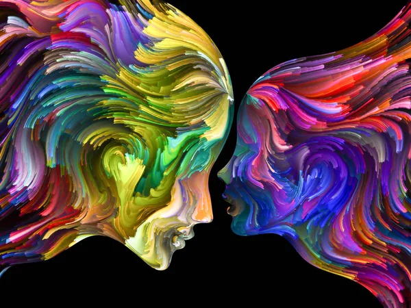 Abstract Portrait background — Stock Photo © agsandrew #161108950