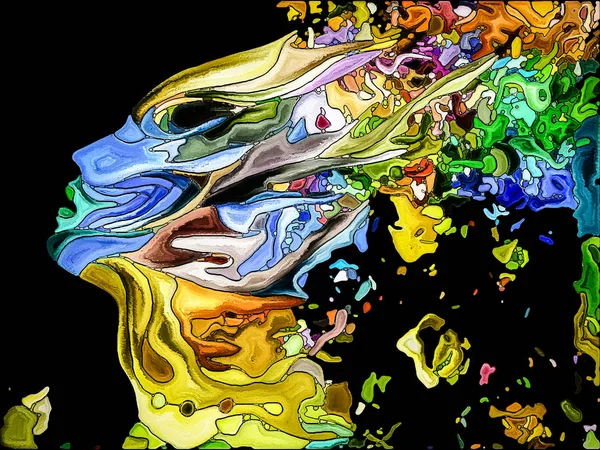 Elements of Self Fragmentation — Stock Photo © agsandrew #132078076