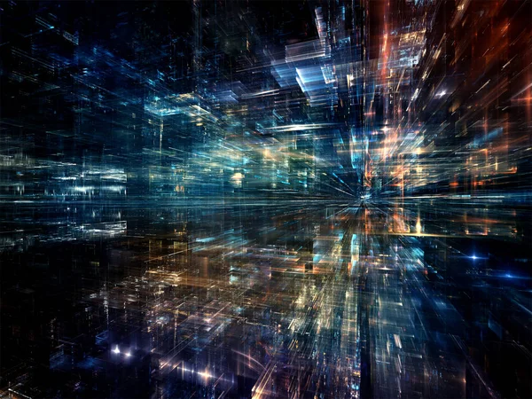 Abstract Digital World Background — Stock Photo © agsandrew #5336730