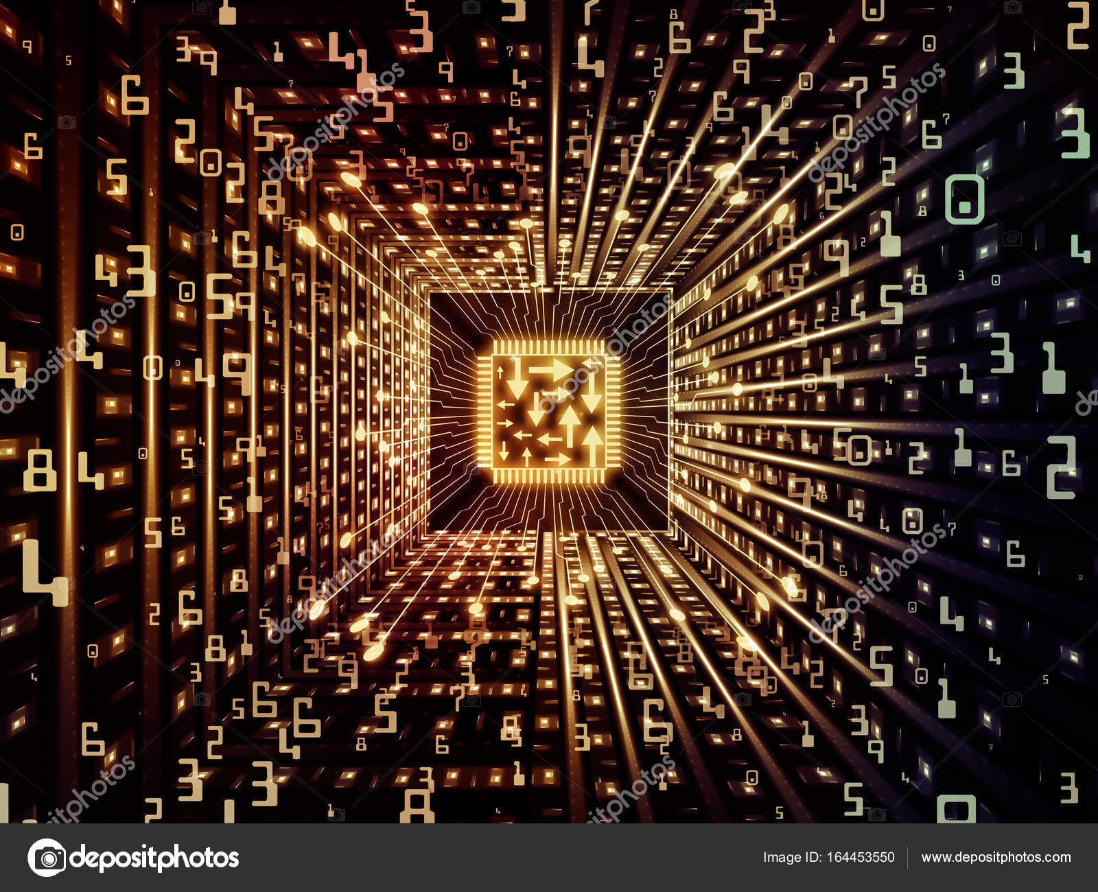 Speed of Digital Processor Stock Photo by ©agsandrew 164453550