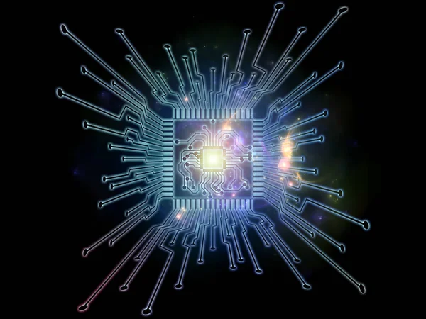 Quickening of Digital Processor - Stock Image - Everypixel