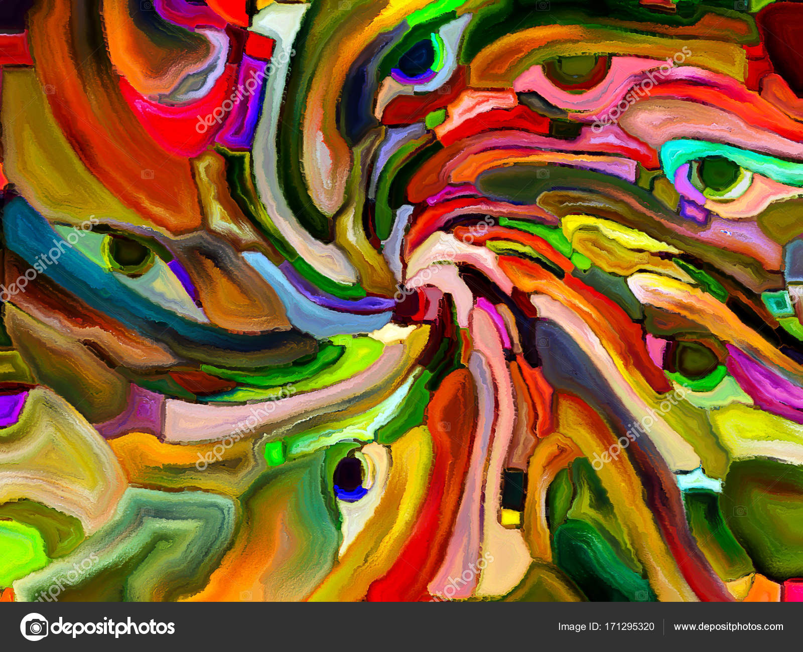 Advance of Color Division Stock Illustration by ©agsandrew #171295320