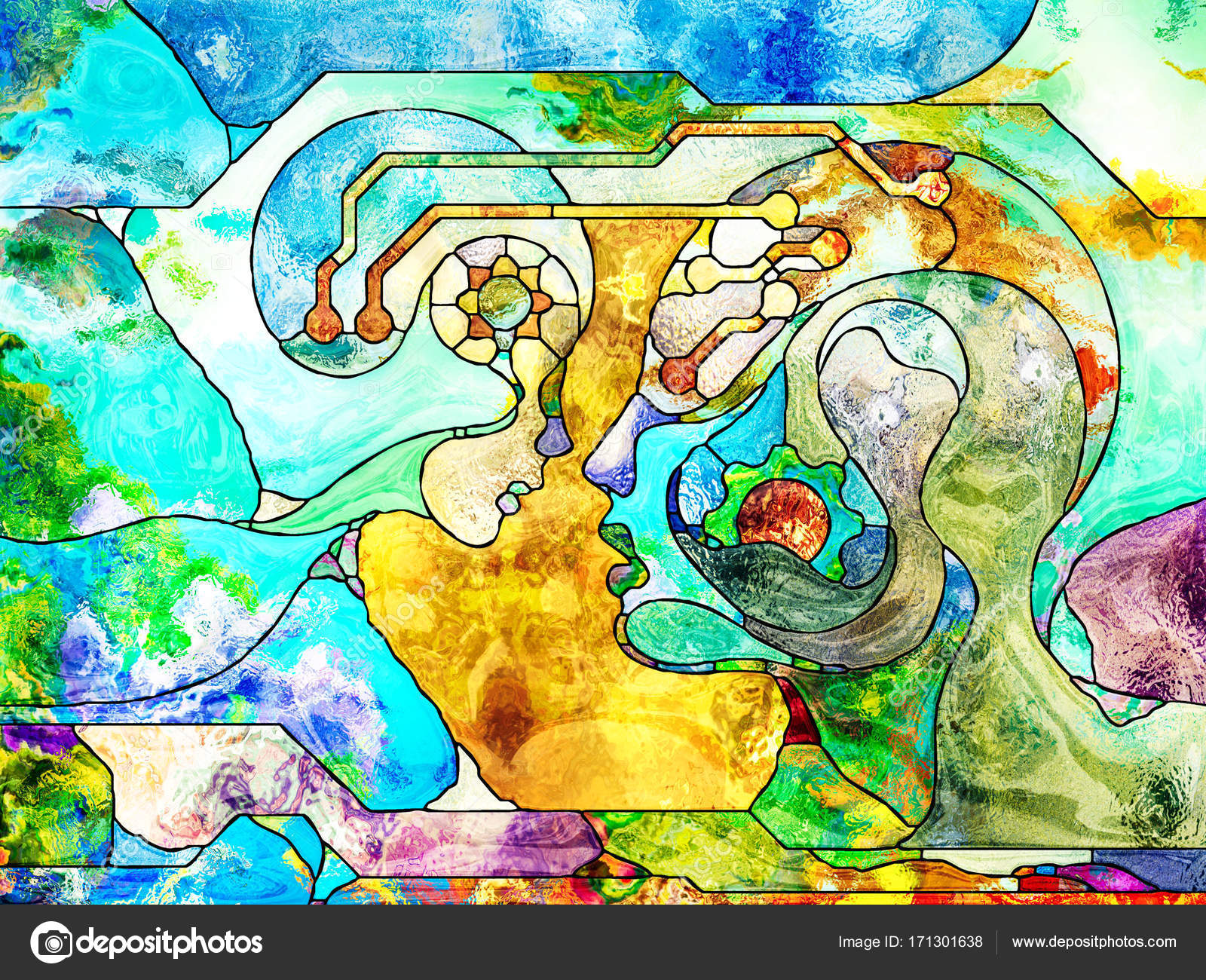 Mind Download background Stock Photo by ©agsandrew 171301638