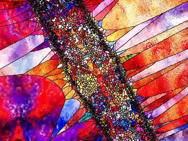 Unfolding of Shape Division — Stock Photo © agsandrew #188253100