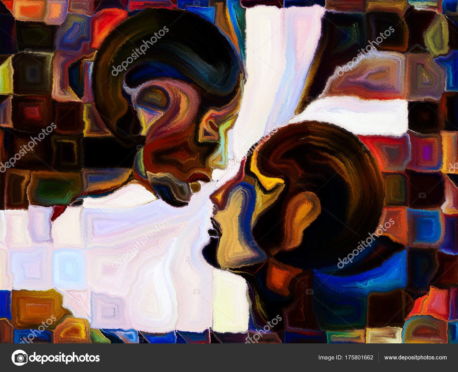 Metaphorical Shape Division Stock Photo by ©agsandrew 175801662