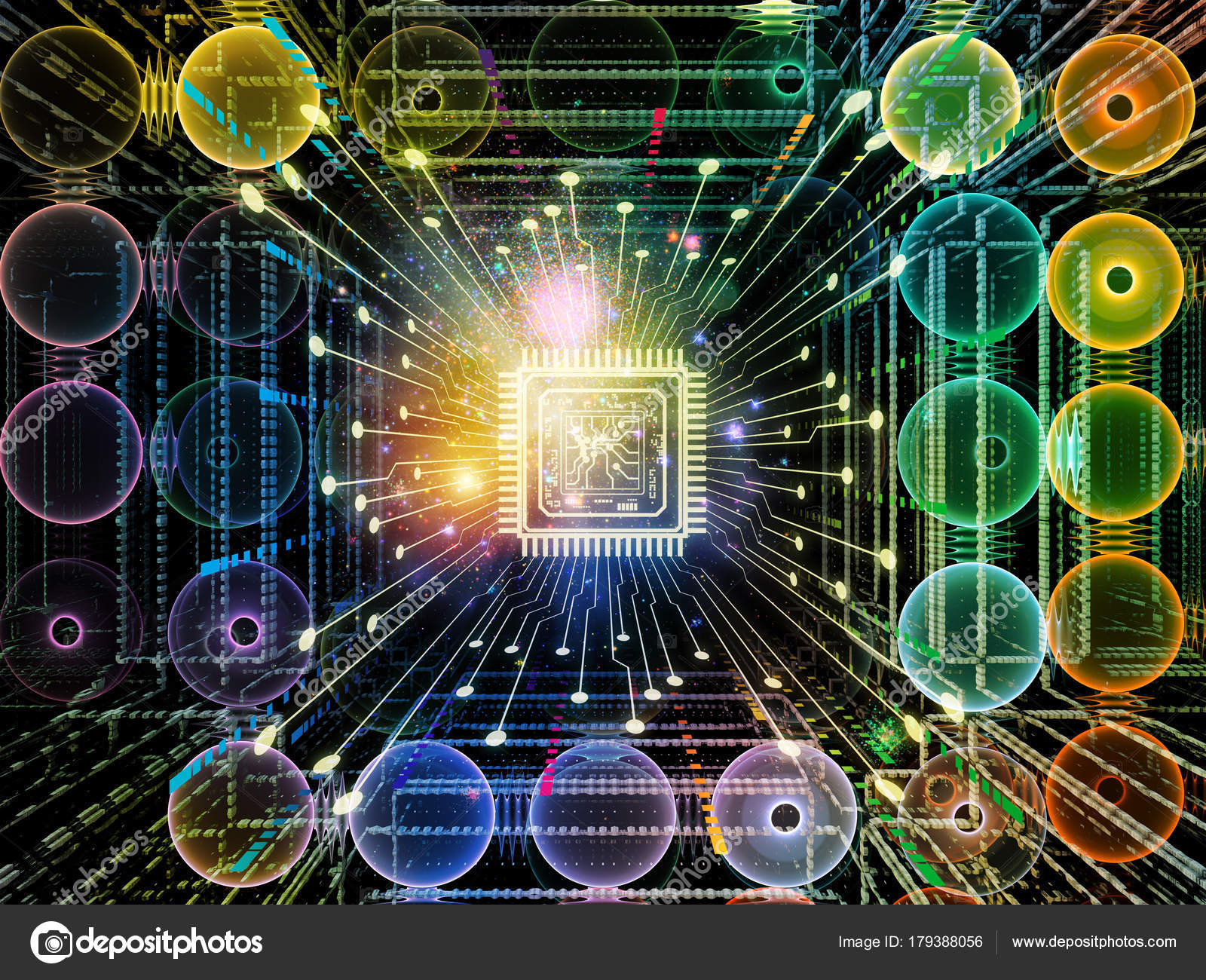 Synergies of Digital Processor Stock Photo by ©agsandrew 179388056