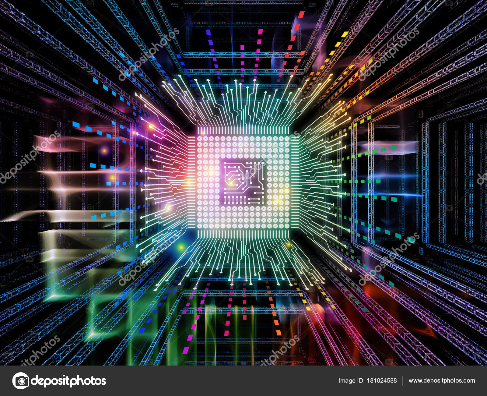 Paradigm of Digital Processor Stock Photo by ©agsandrew 181024588