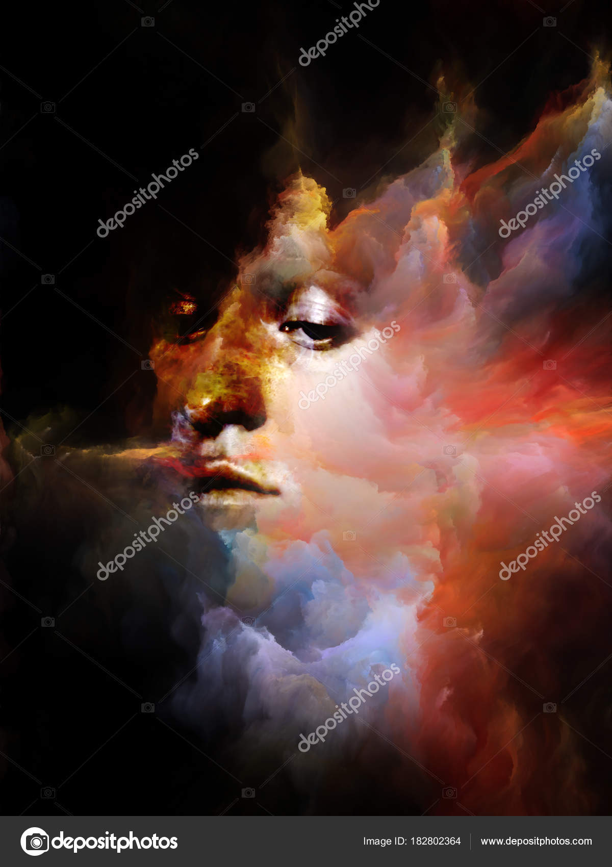 Illusions of Your Shadow — Stock Photo © agsandrew #182802364