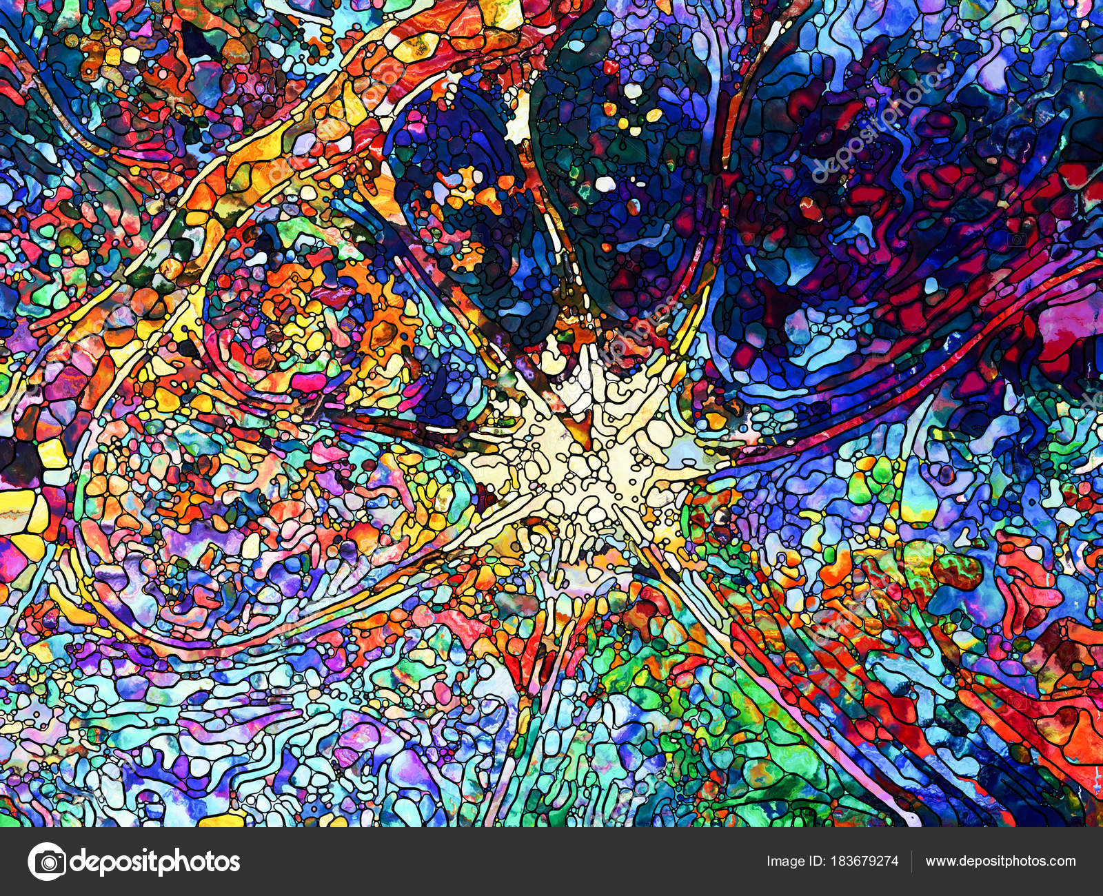 Metaphorical Color Division Stock Photo by ©agsandrew 183679274