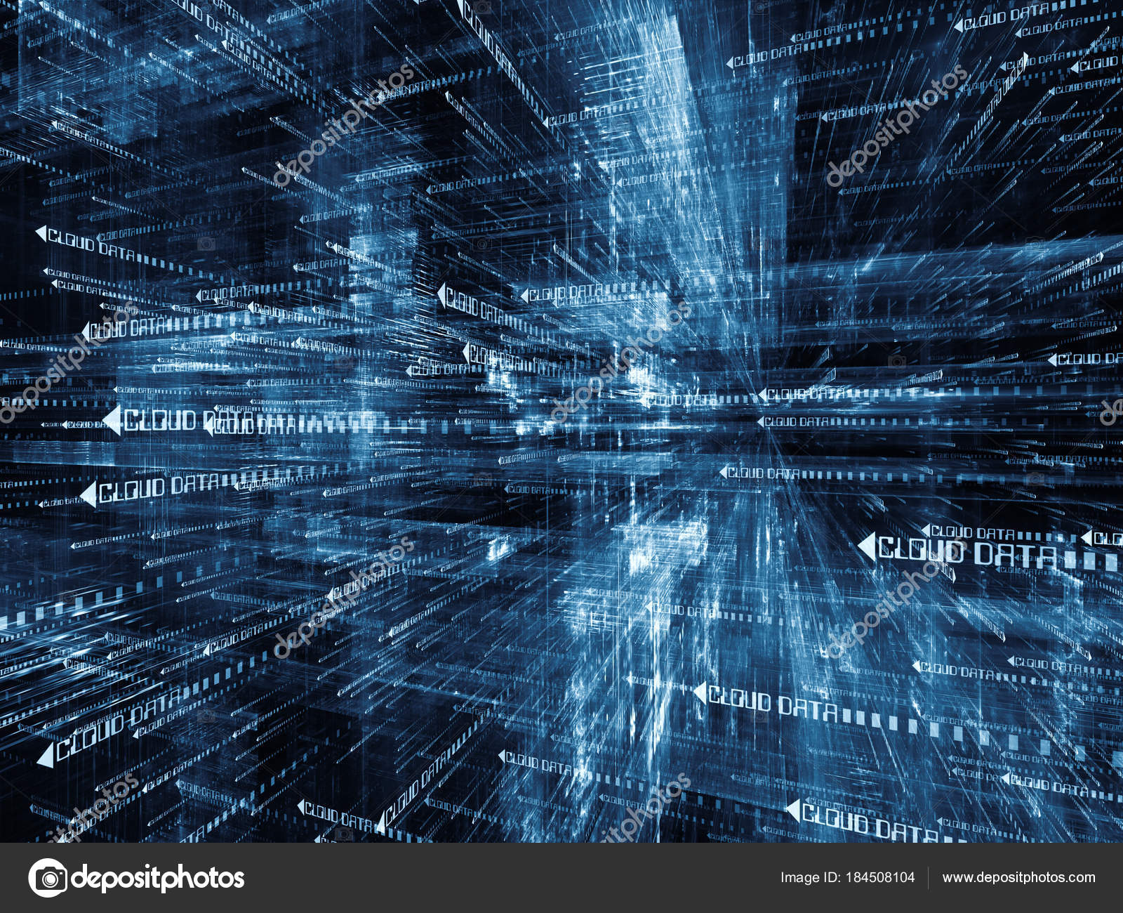 Complex Digital World — Stock Photo © agsandrew #184508104