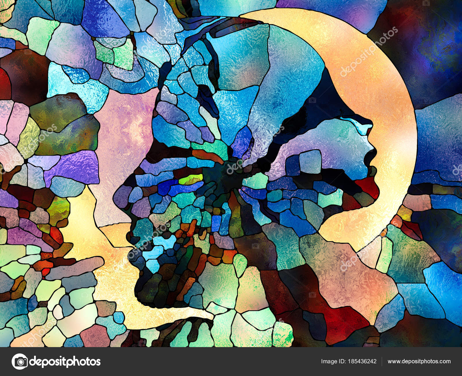 Evolving Color Division Stock Photo by ©agsandrew 185436242