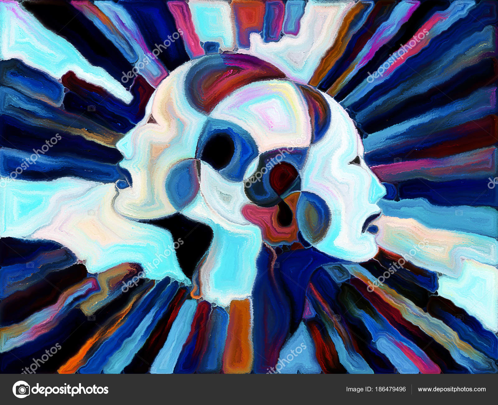 Magic of Shape Division — Stock Photo © agsandrew #186479496