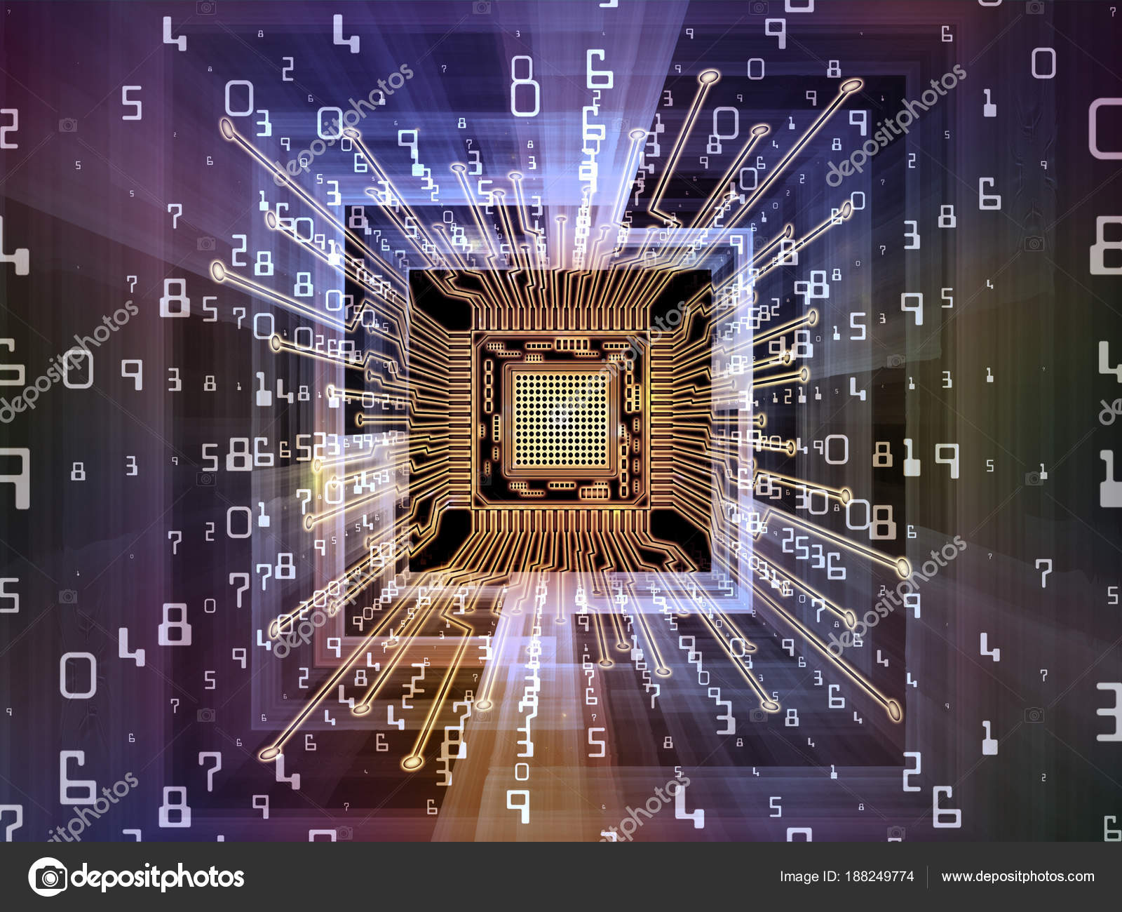 Speed of Computer CPU Stock Photo by ©agsandrew 188249774