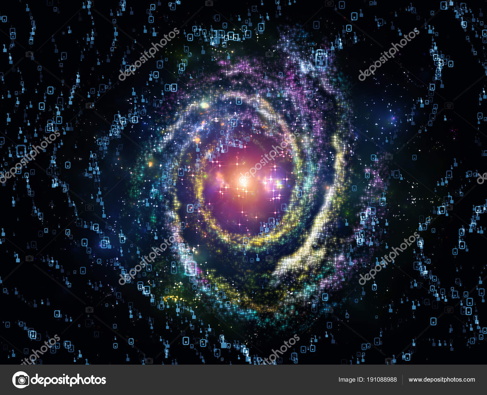 Realms of Numbers — Stock Photo © agsandrew #191088988