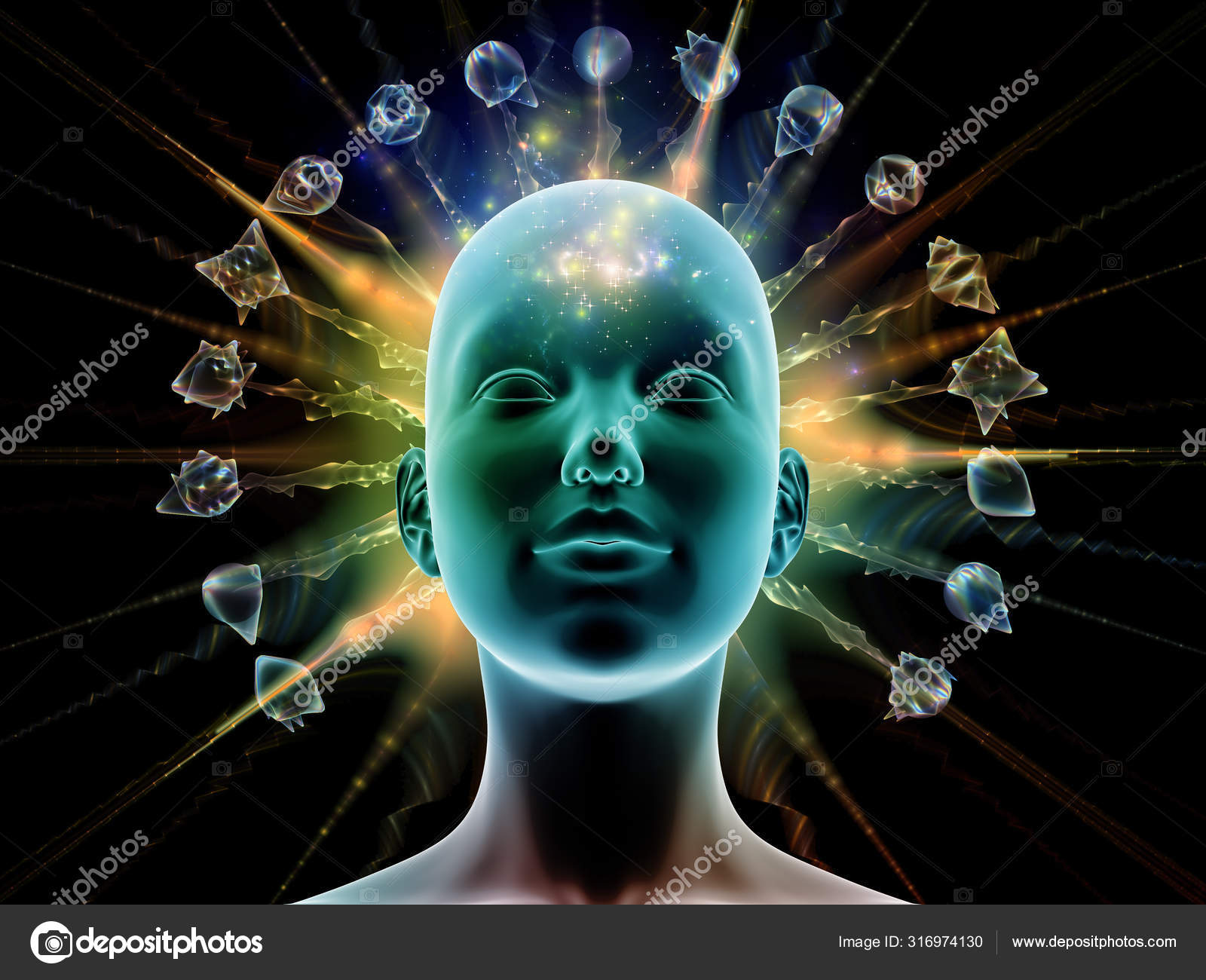 Mind Wave — Stock Photo © agsandrew #316974130