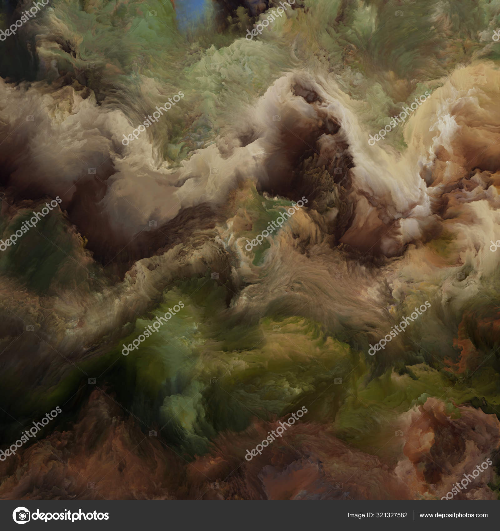 Alien Cloud Formation — Stock Photo © agsandrew #321327582