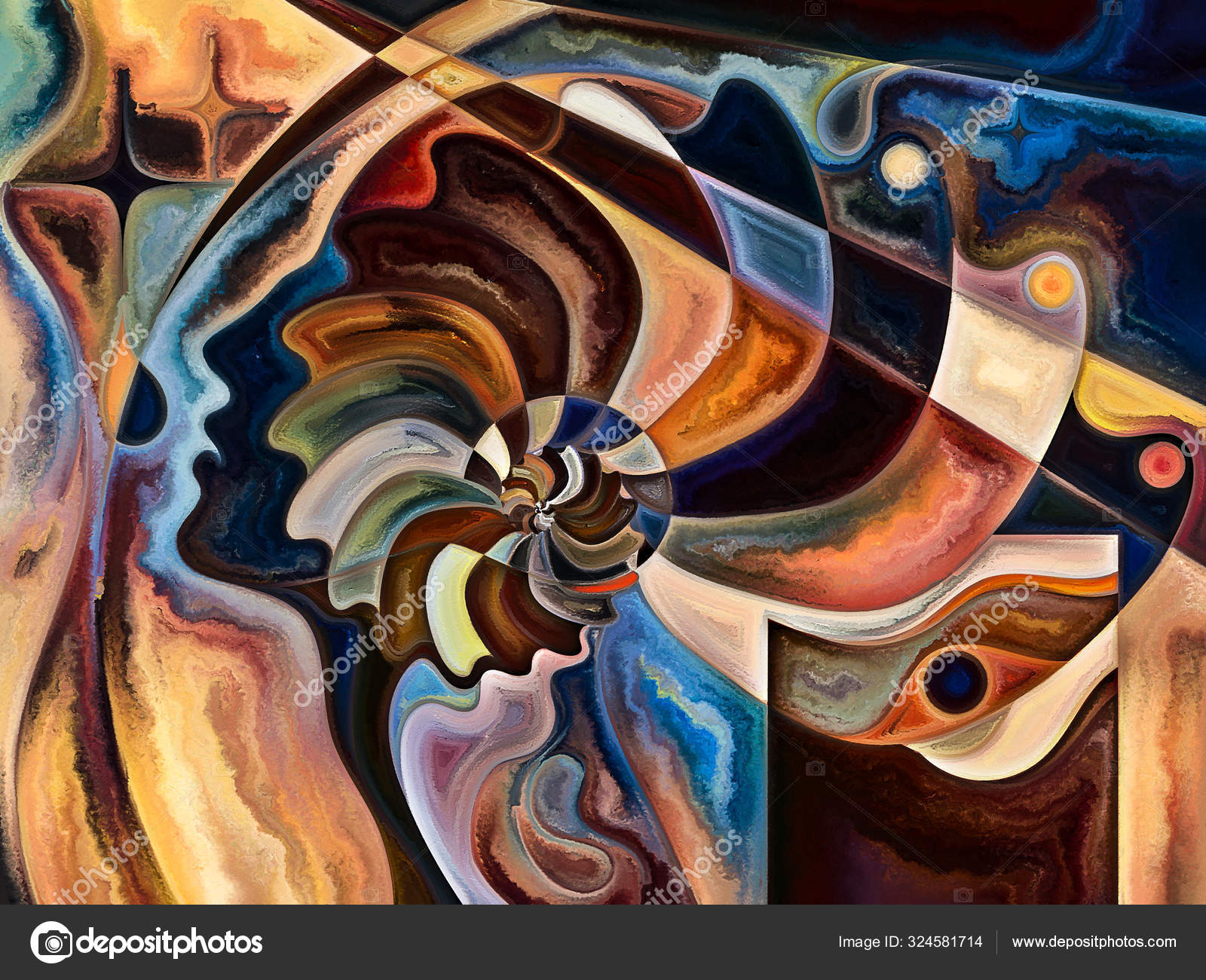 Advance of Inner Colors — Stock Photo © agsandrew #324581714