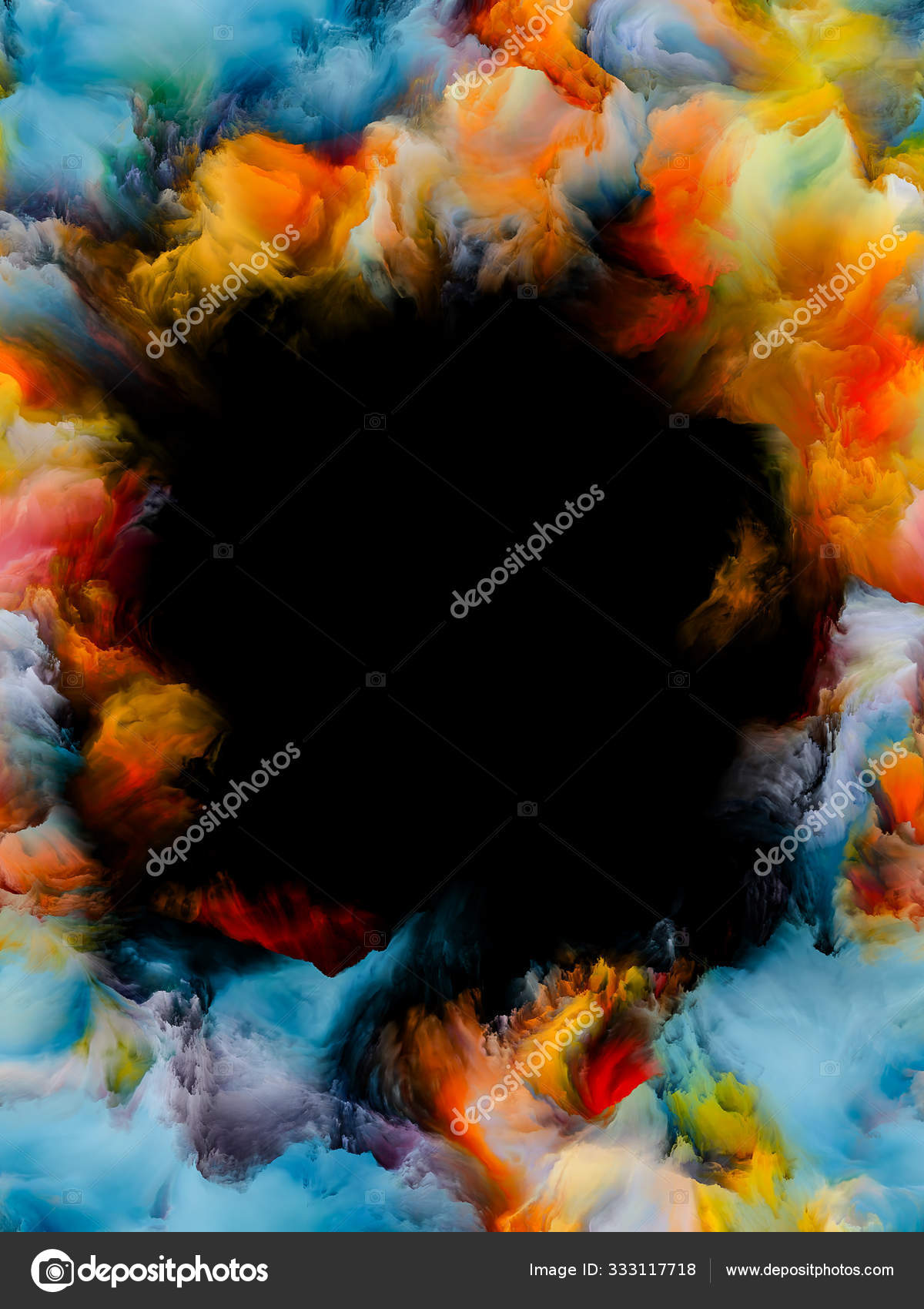 Textured Color Border — Stock Photo © agsandrew #333117718