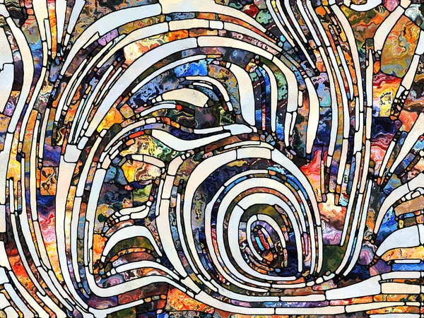 Shards Design Unity Stained Glass Series Interplay Pattern Color ...