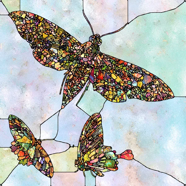 Broken Light Unity Stained Glass Series Design Made Pattern Color ...