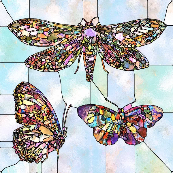 Broken Light Unity Stained Glass Series Design Made Pattern Color ...