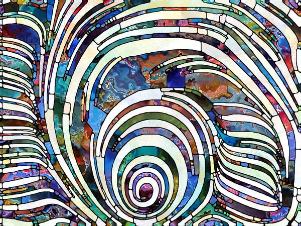 Shards of Light. Unity of Stained Glass series. Abstract design made of ...