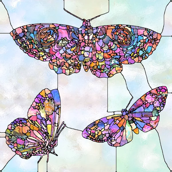 Broken Light Unity Stained Glass Series Design Made Pattern Color ...