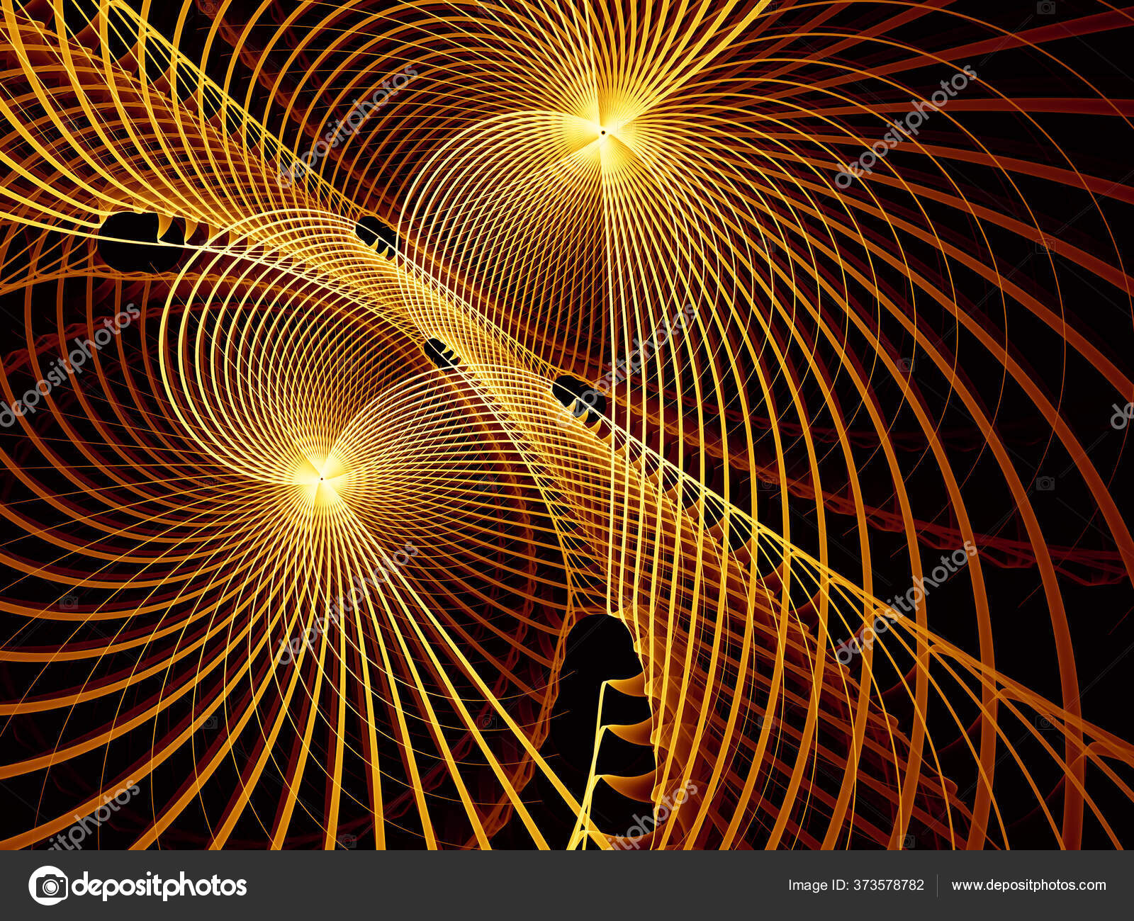 Visualizing Mathematics Series Golden Lines Fractal Universe Intricate ...