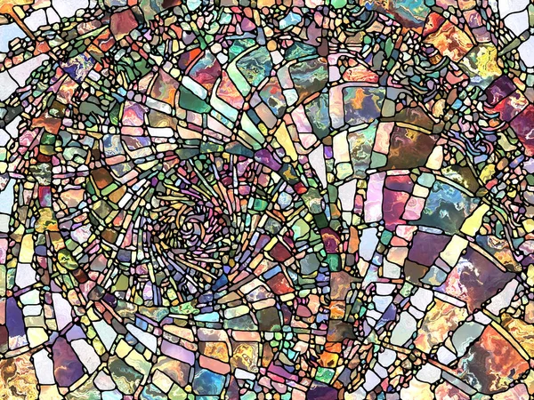 Stained Glass Swirl Stock Photo by ©agsandrew 335993660