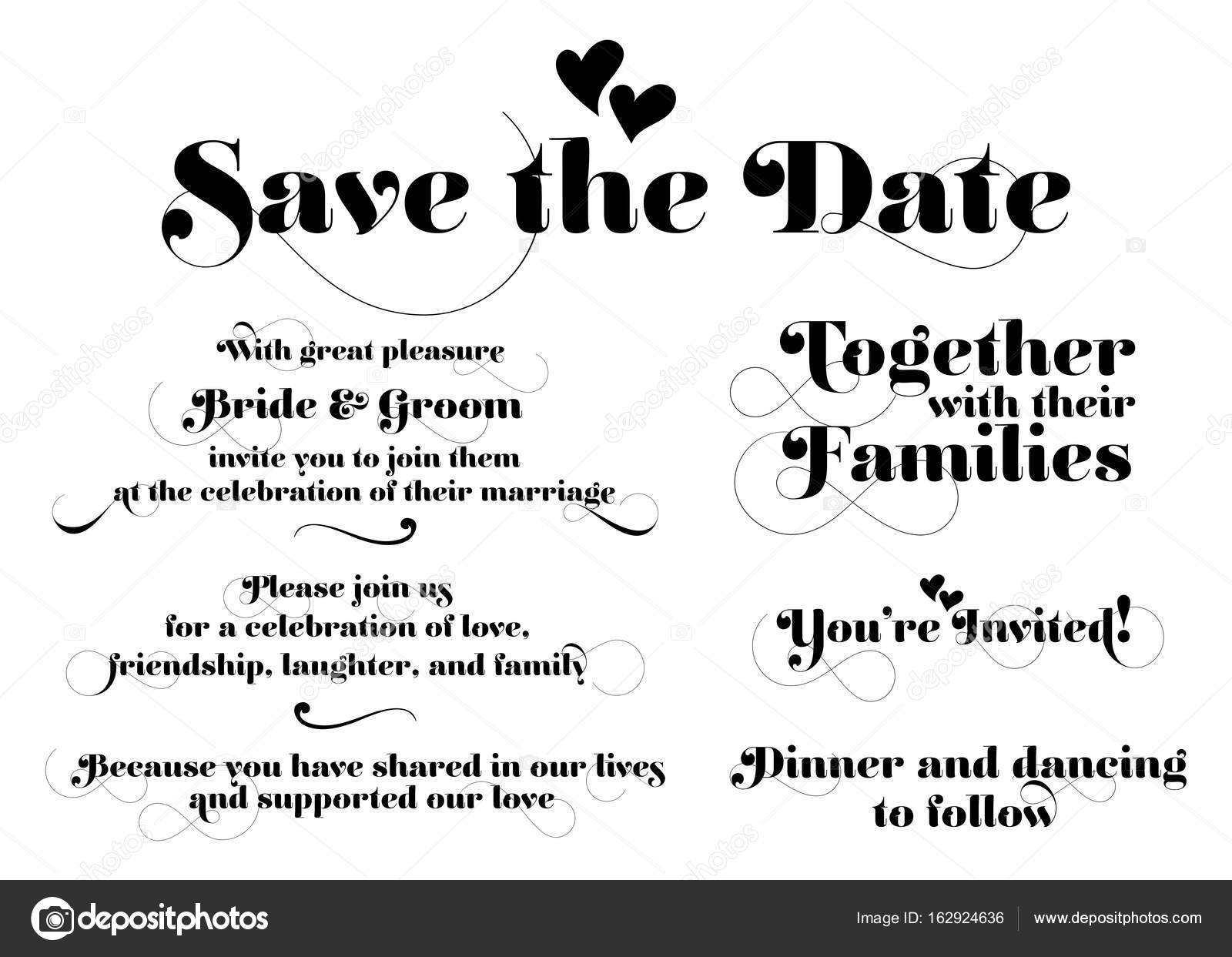 Please Join Us Wedding Invitation Verbiage Examples