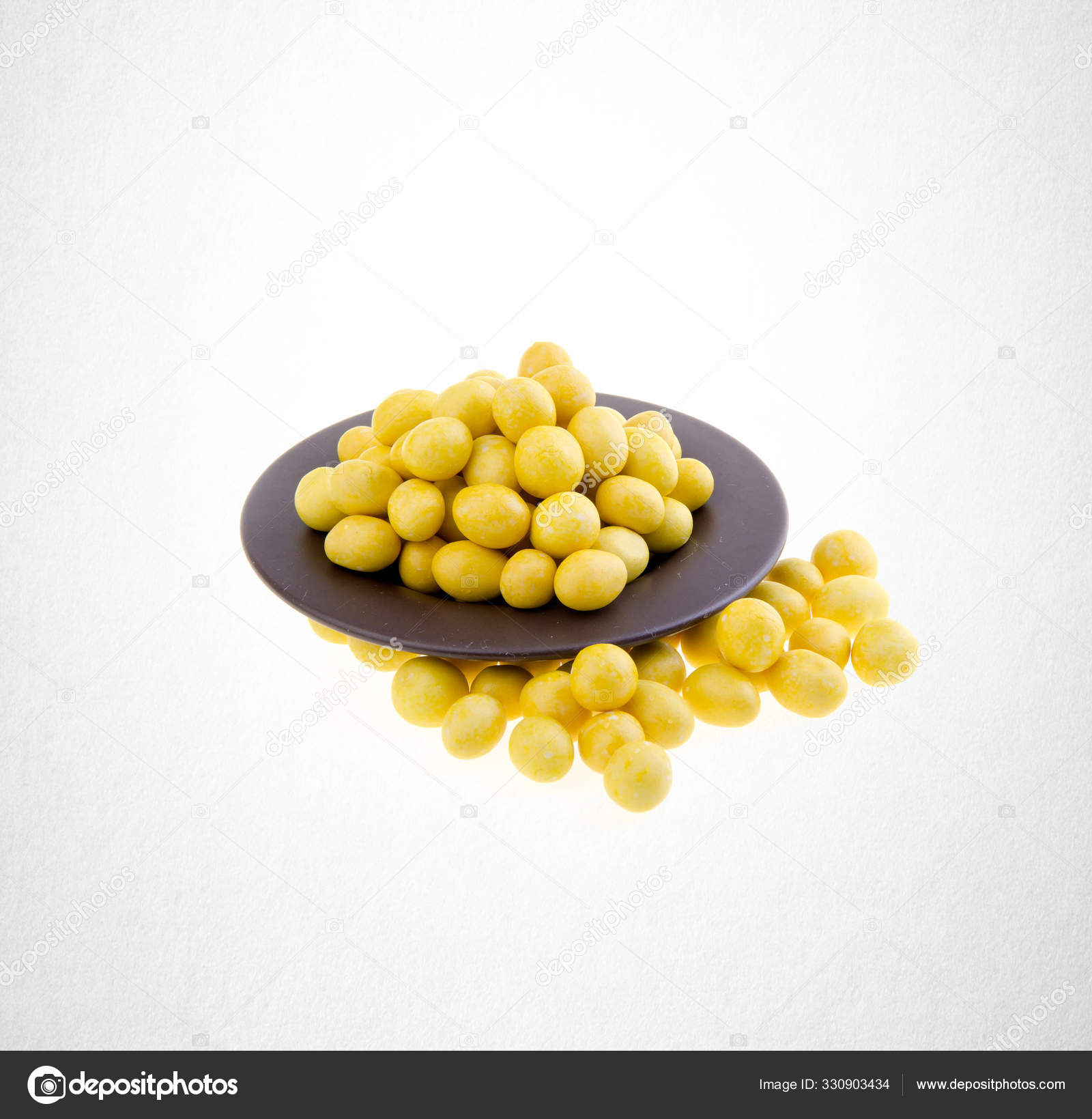 Nuts or Peanuts with Crispy Coated on a background new. ⬇ Stock Photo ...