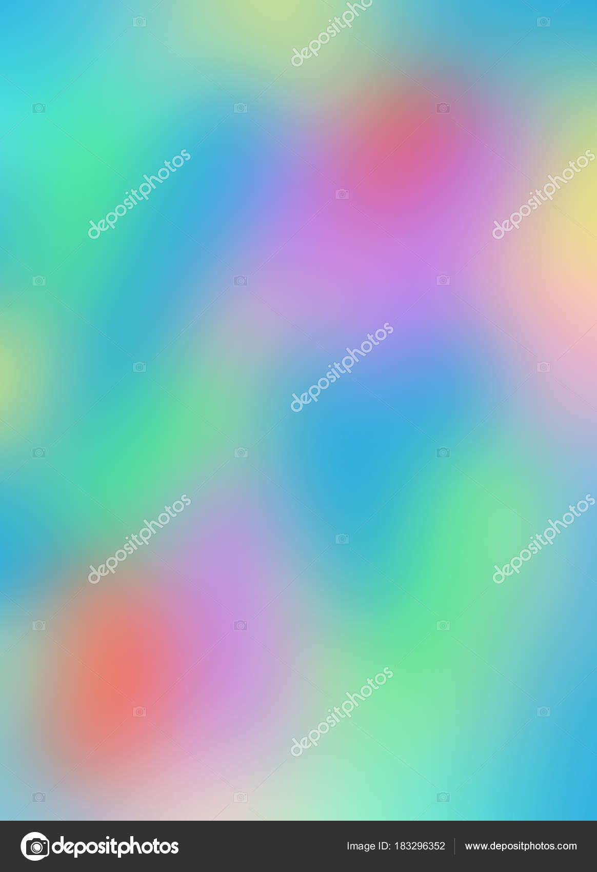 Abstract Background Blurry Neon Rainbow Colours — Stock Photo ...