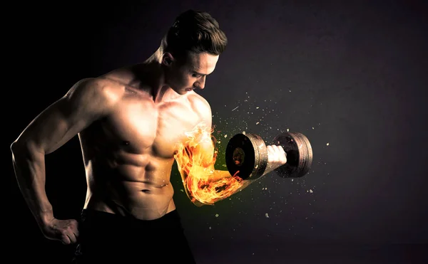 Bodybuilder fire Stock Photos, Royalty Free Bodybuilder fire Images ...