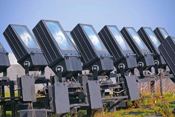 A row of street lights Images - Search Images on Everypixel