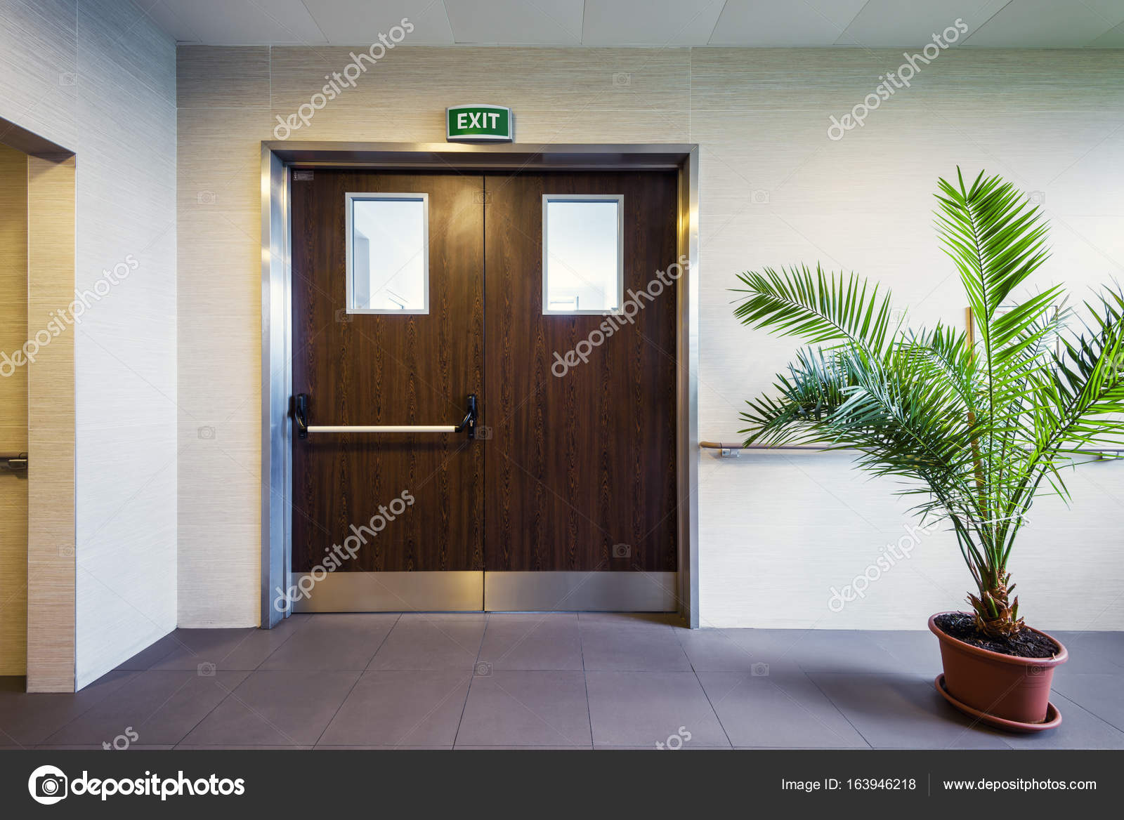 Emergency exit in office – Stock Editorial Photo © scaliger #163946218