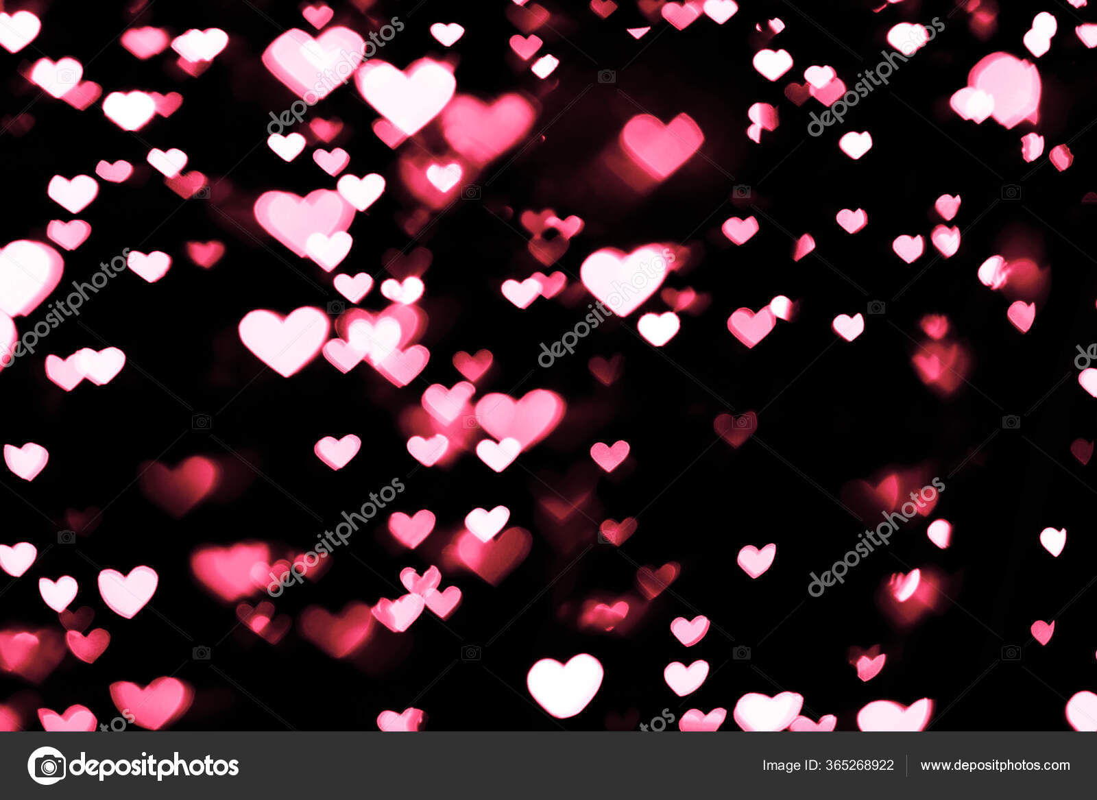 Heart Bokeh Overlay