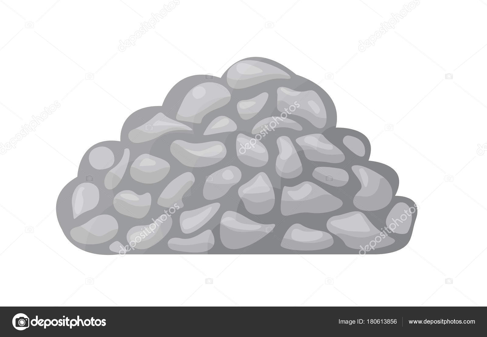 Pile Of Rocks Cartoon
