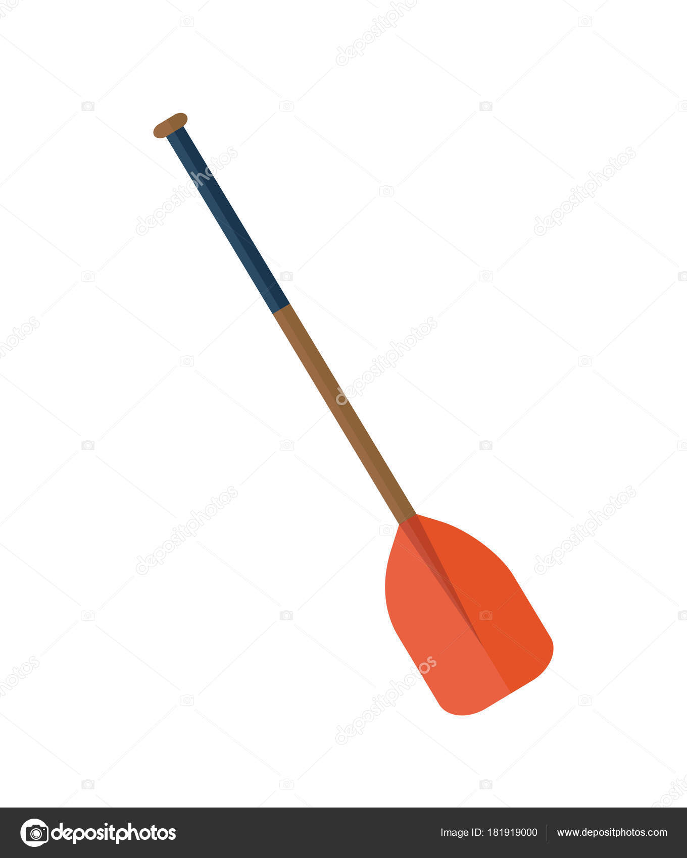 Paddle symbol vector illustration on the white background. Stock Vector ...