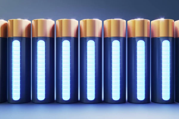 Creative Render Big Lithium Cell Batteries Rechargeable Accumulators ...