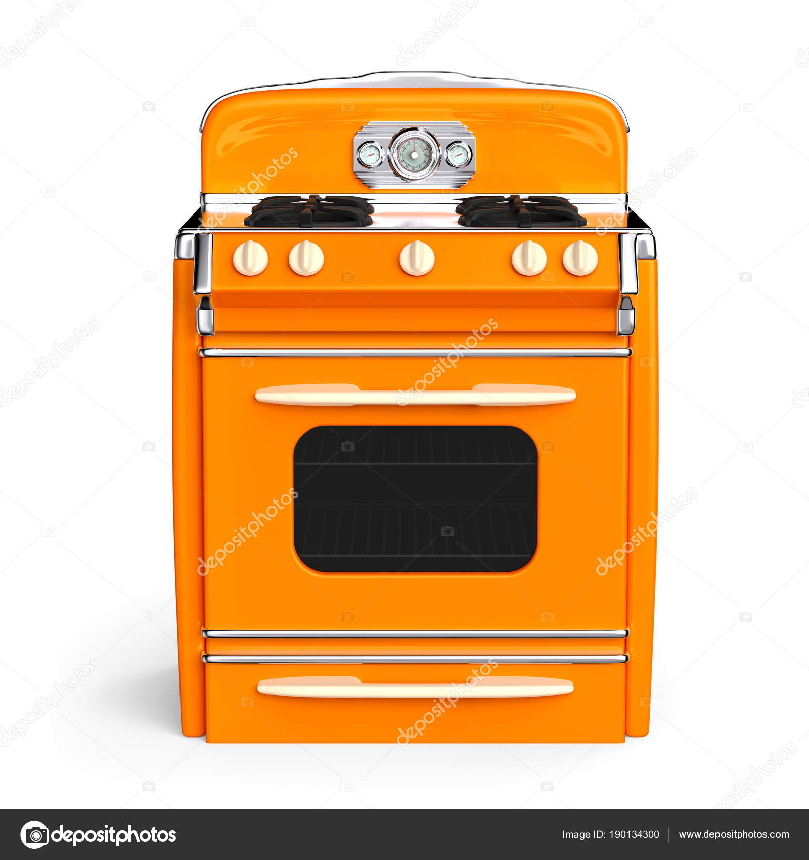 Gas Stove Front View